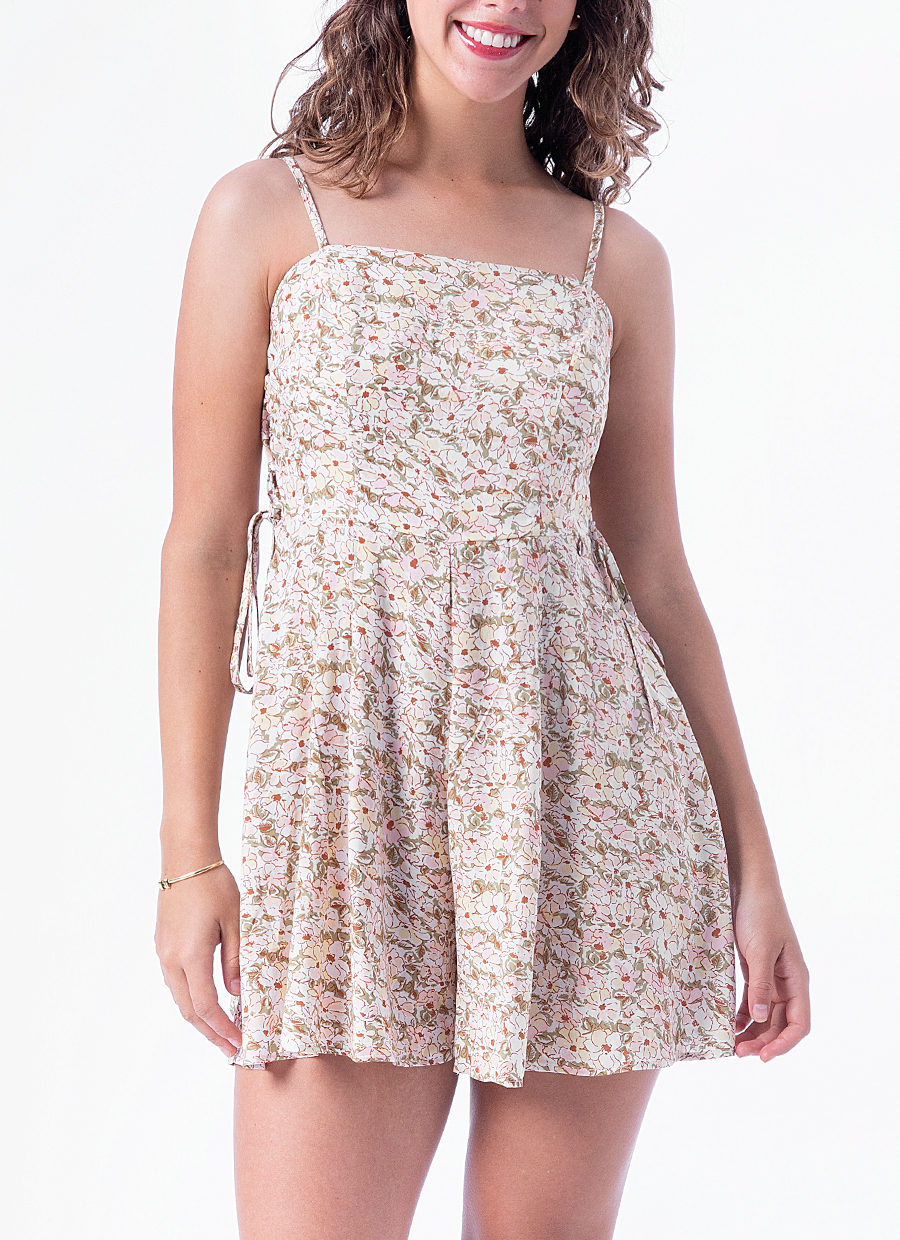 Enterizo Chalis Flower Laliana Perla | Goccos