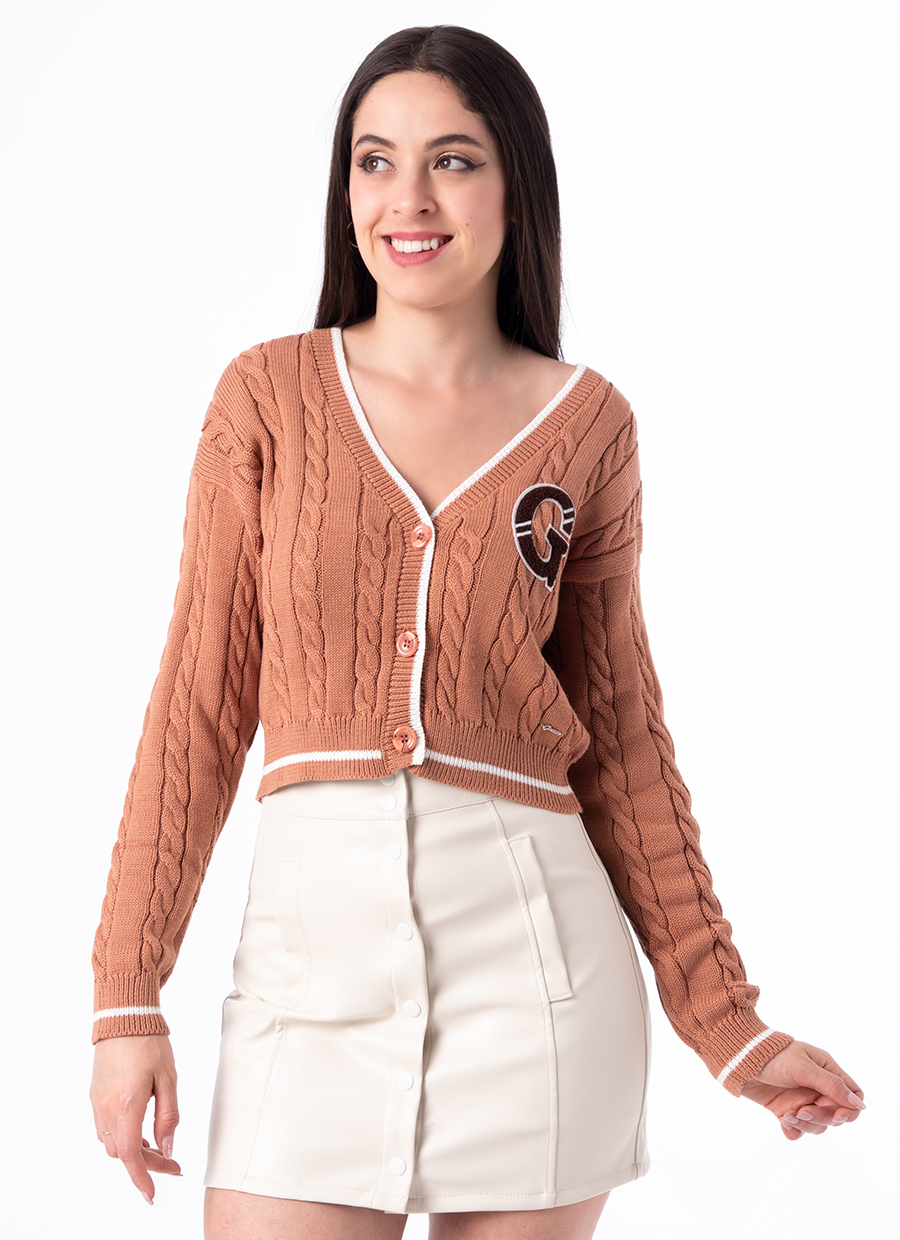 Chompa Hilo Nazhat Castaño | Goccos